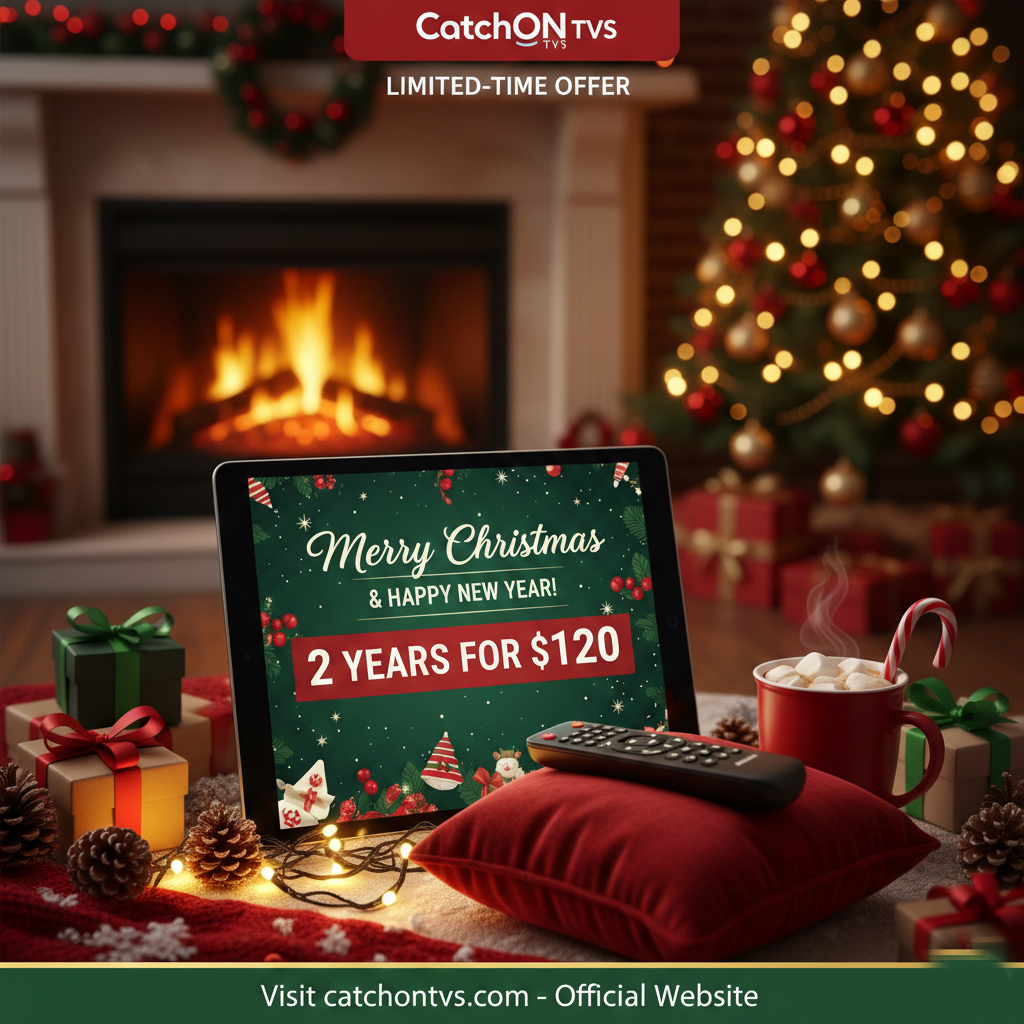 Merry Christmas & Happy New Year Offer from CatchON TVs – Get 2 Years ...